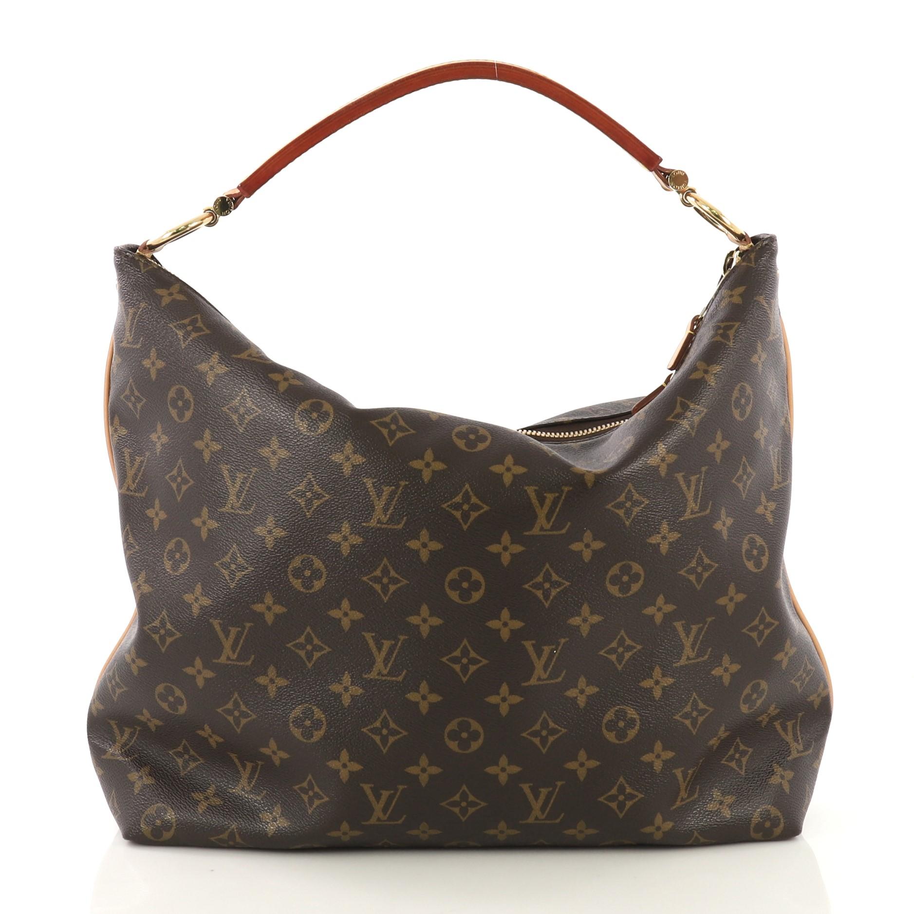 Louis Vuitton Sully Handbag Monogram Canvas MM at 1stDibs | louis ...