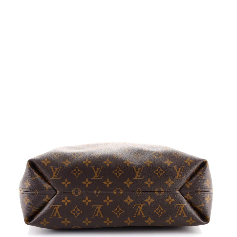 Louis Vuitton Sully Handbag Monogram Canvas MM For Sale at 1stDibs