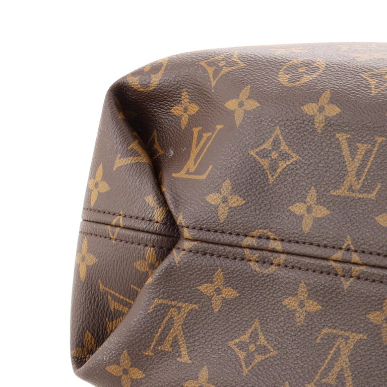Louis Vuitton Sully Handbag Monogram Canvas MM For Sale at 1stDibs