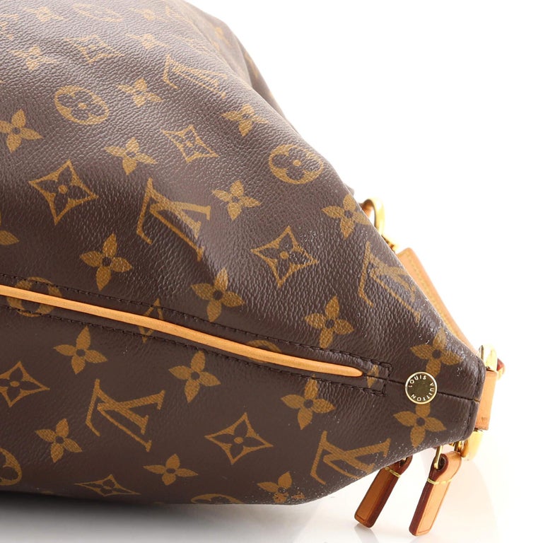 Louis Vuitton Sully Handbag Monogram Canvas MM For Sale at 1stDibs