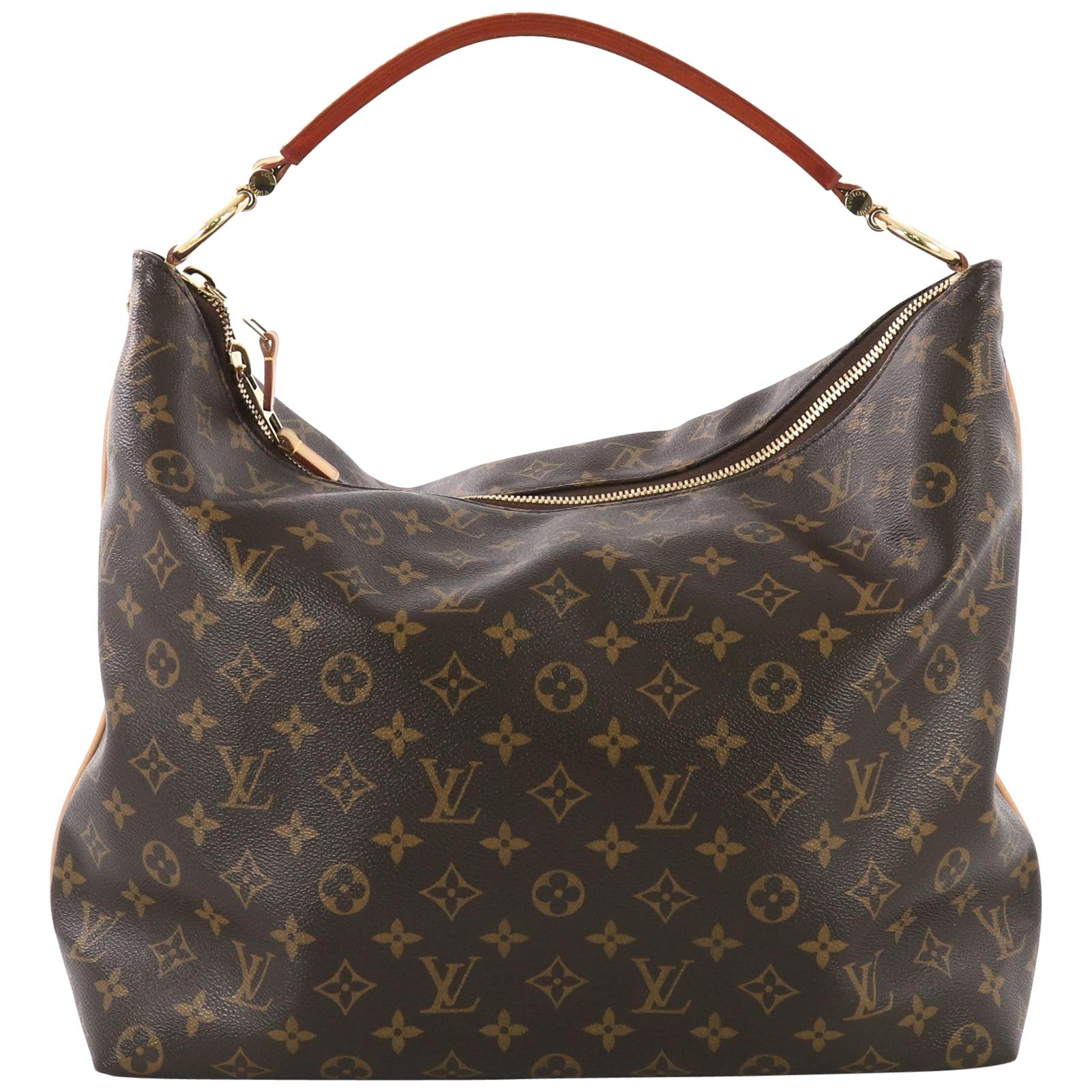 Louis Vuitton Sully Handbag Monogram Canvas MM at 1stDibs | louis ...