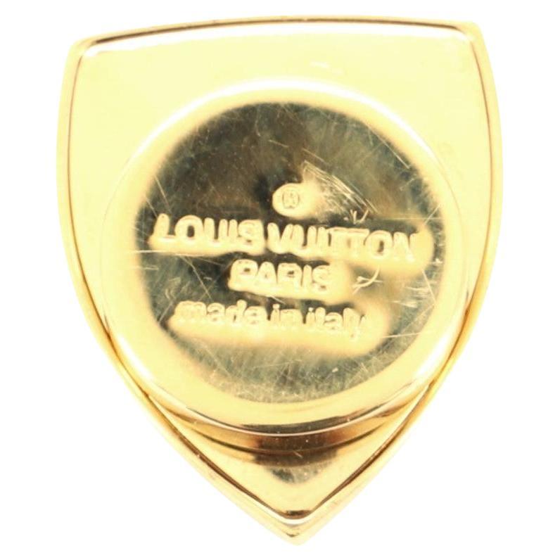 Louis Vuitton Monogrammed, Polychrome Brooch at 1stDibs