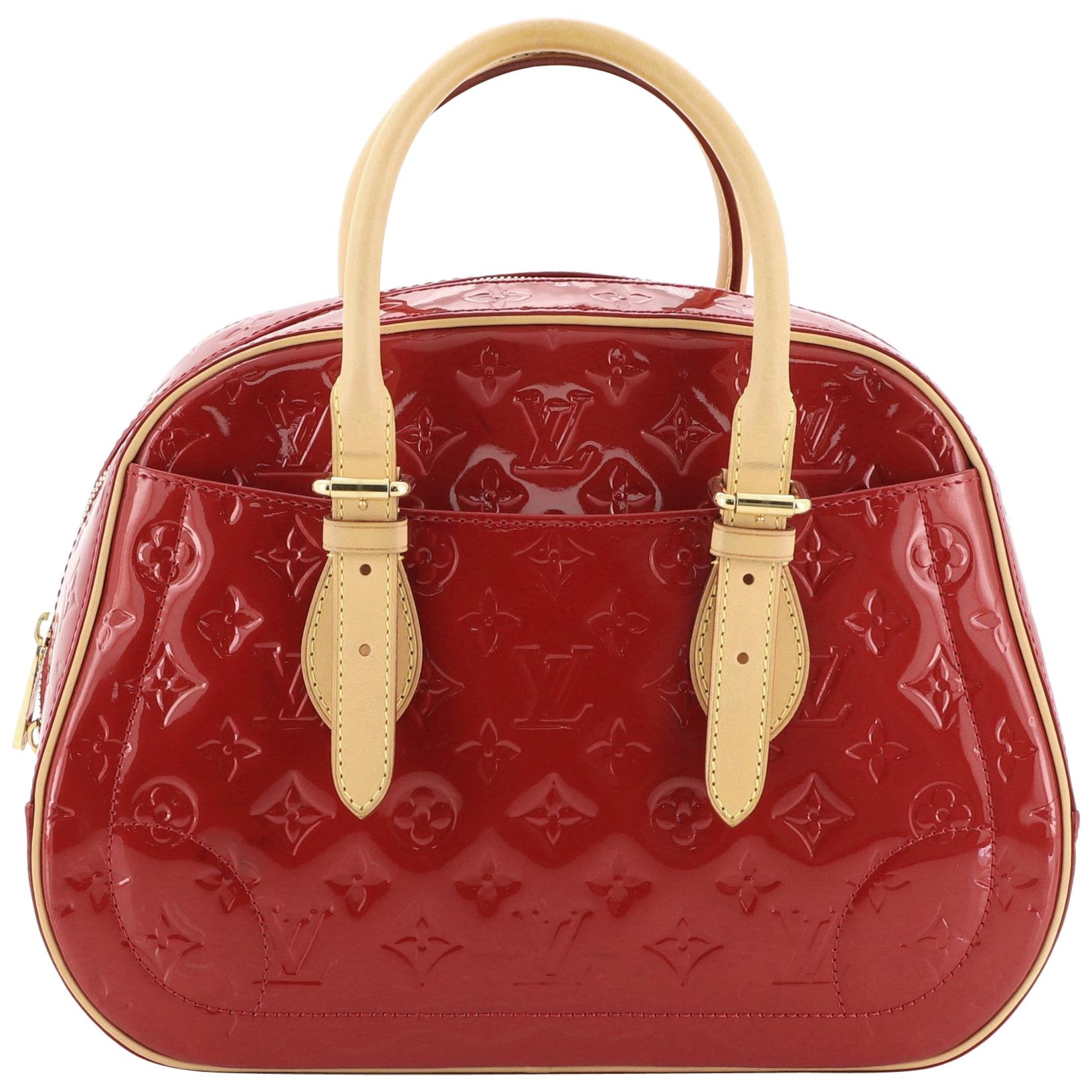 Louis Vuitton Summit Drive Handbag Monogram Vernis at 1stDibs