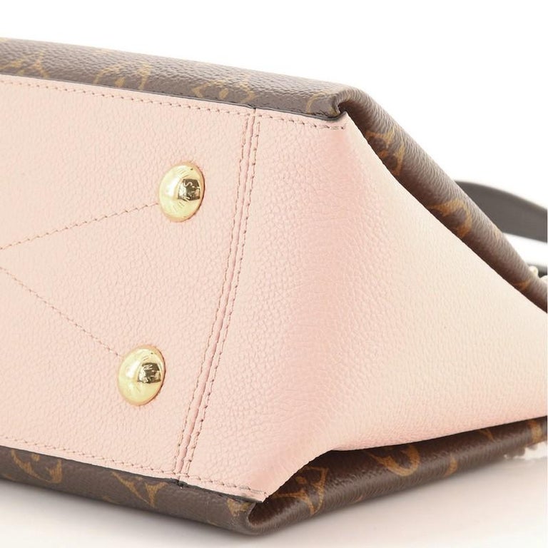 Louis Vuitton Surene Handbag Monogram Canvas with Leather BB at 1stDibs