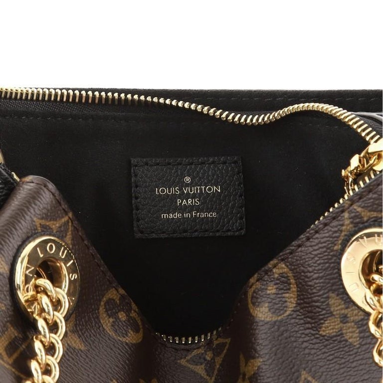 Louis Vuitton Surene Handbag Monogram Canvas with Leather BB at 1stDibs