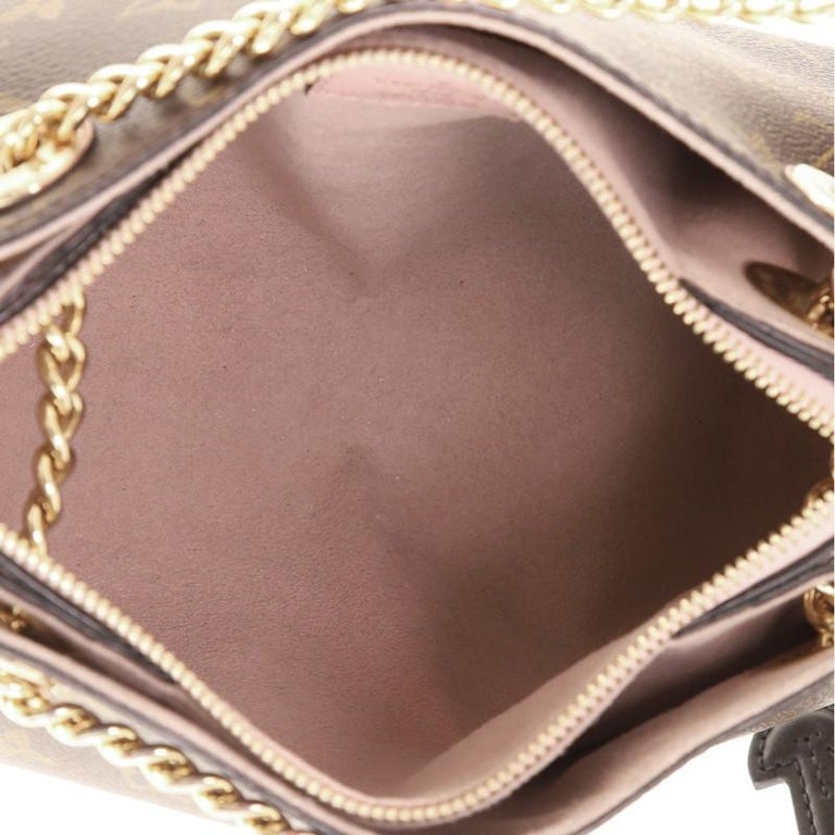 Louis Vuitton Surene Handbag Monogram Canvas with Leather BB at 1stDibs