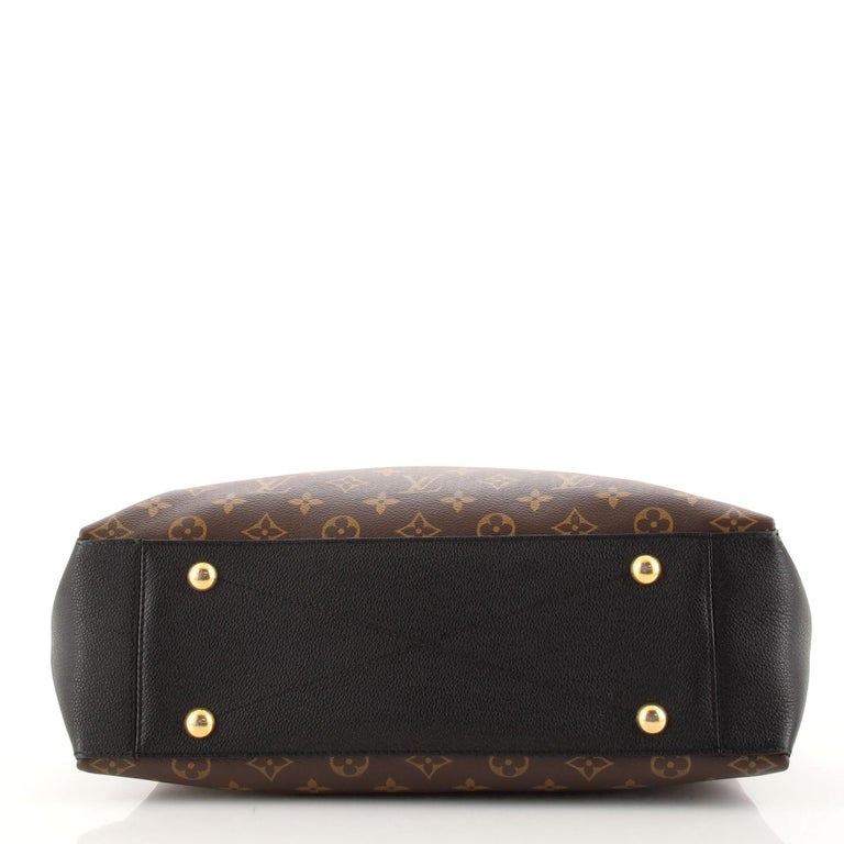 Louis Vuitton Surene Handbag Monogram Canvas with Leather MM at 1stDibs