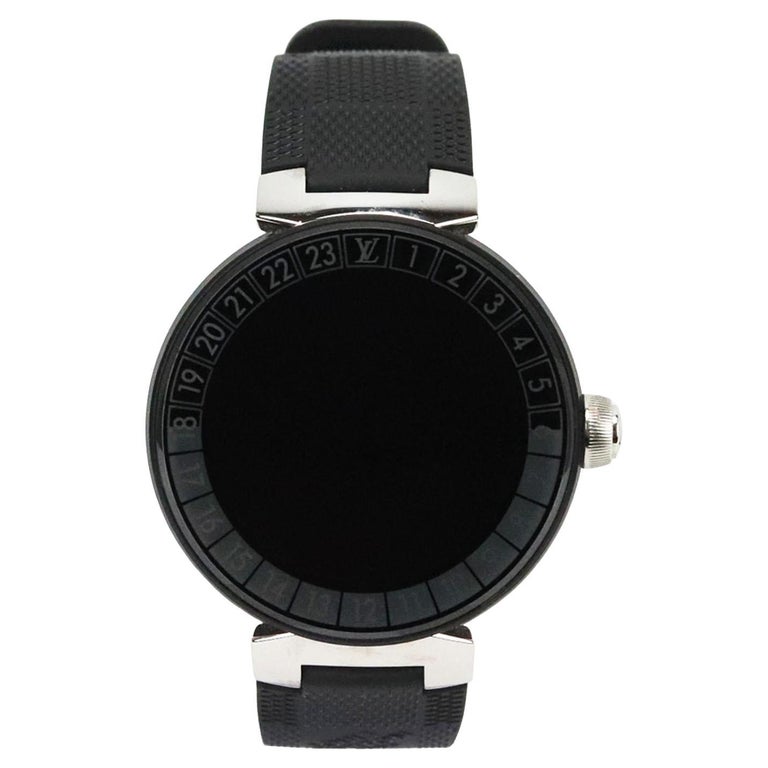 Louis Vuitton Tambour Horizon 42MM Stainless Steel Smart Watch For Sale ...