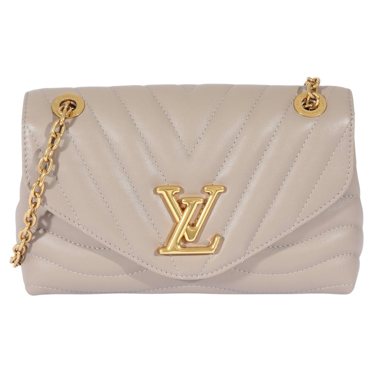 Louis Vuitton Taupe Leather New Wave Chain Bag For Sale at 1stDibs