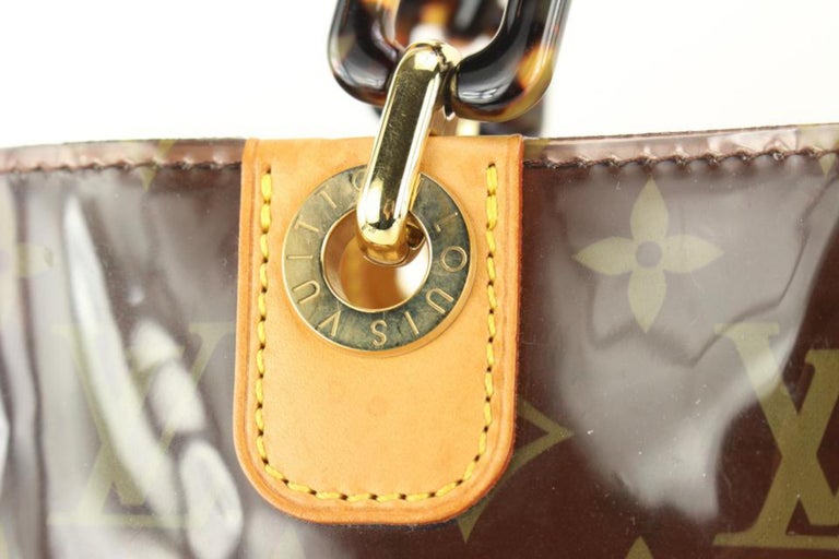 Louis Vuitton Translucent Monogram Cabas Sac Ambre MM Clear Tote with ...