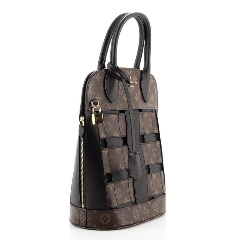Louis Vuitton Tressage Tote Monogram Canvas MM at 1stDibs