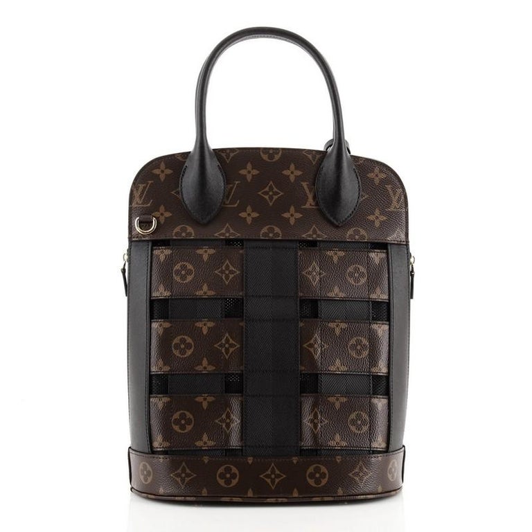 Louis Vuitton Tressage Tote Monogram Canvas MM at 1stDibs