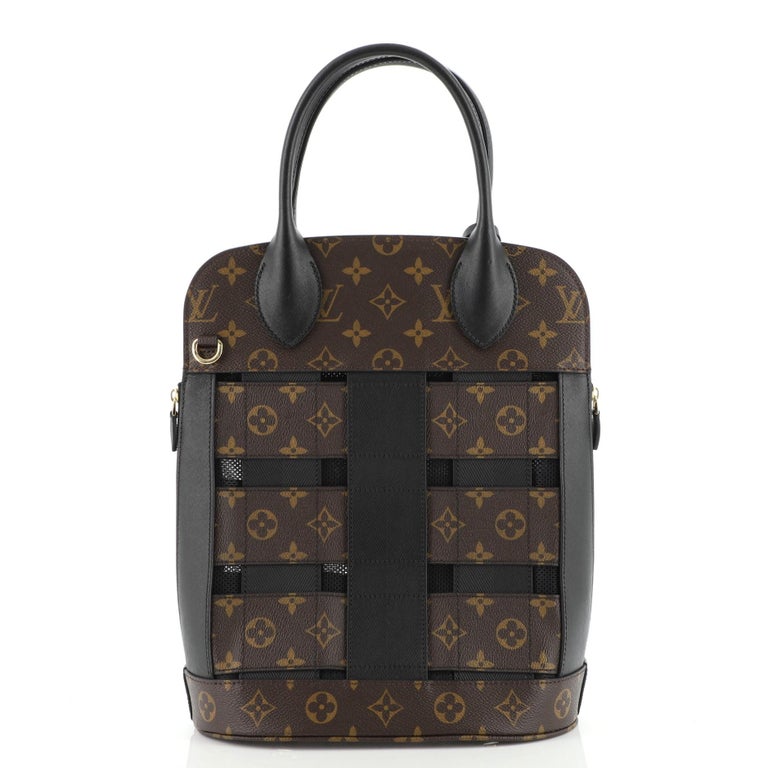 Louis Vuitton Tressage Tote Monogram Canvas MM at 1stDibs