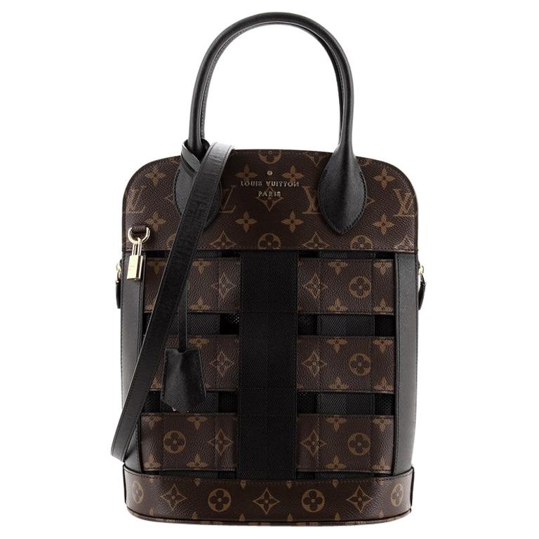 Louis Vuitton Tressage Tote Monogram Canvas MM at 1stDibs