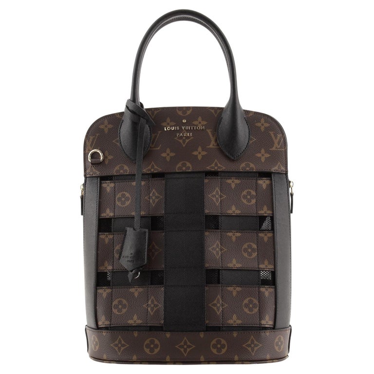 Louis Vuitton Tressage Tote Monogram Canvas MM at 1stDibs
