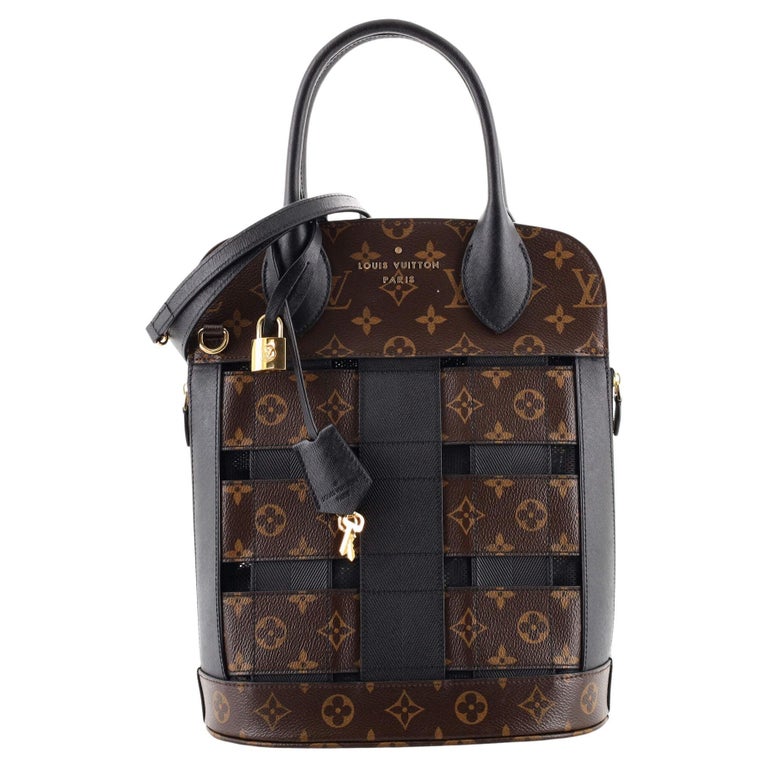 Louis Vuitton Tressage Tote Monogram Canvas MM at 1stDibs