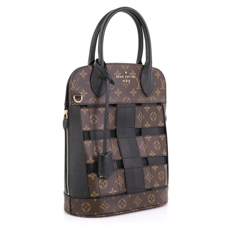 Louis Vuitton Tressage Tote Monogram MM at 1stDibs