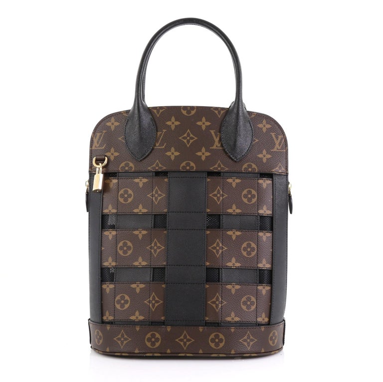 Louis Vuitton Tressage Tote Monogram MM at 1stDibs