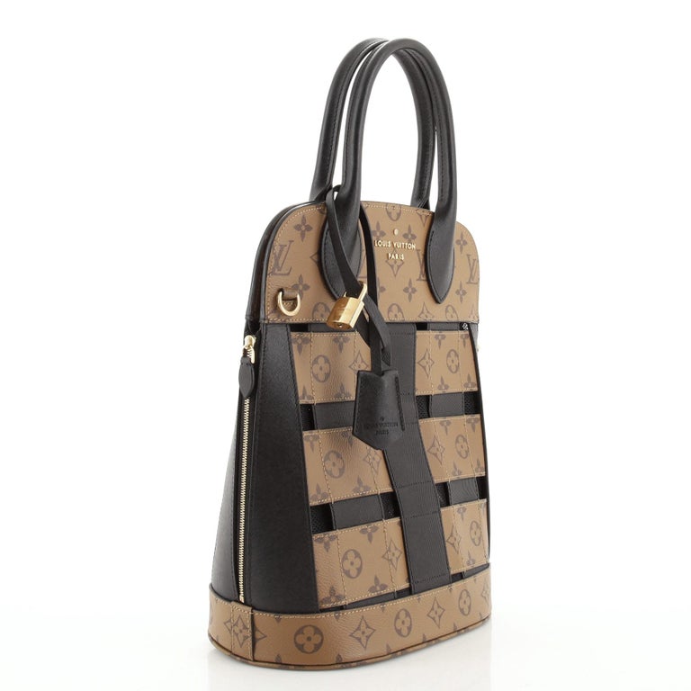 Louis Vuitton Tressage Tote Reverse Monogram Canvas MM at 1stDibs