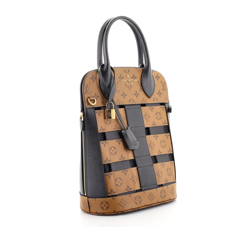 Louis Vuitton Tressage Tote Reverse Monogram Canvas MM at 1stDibs