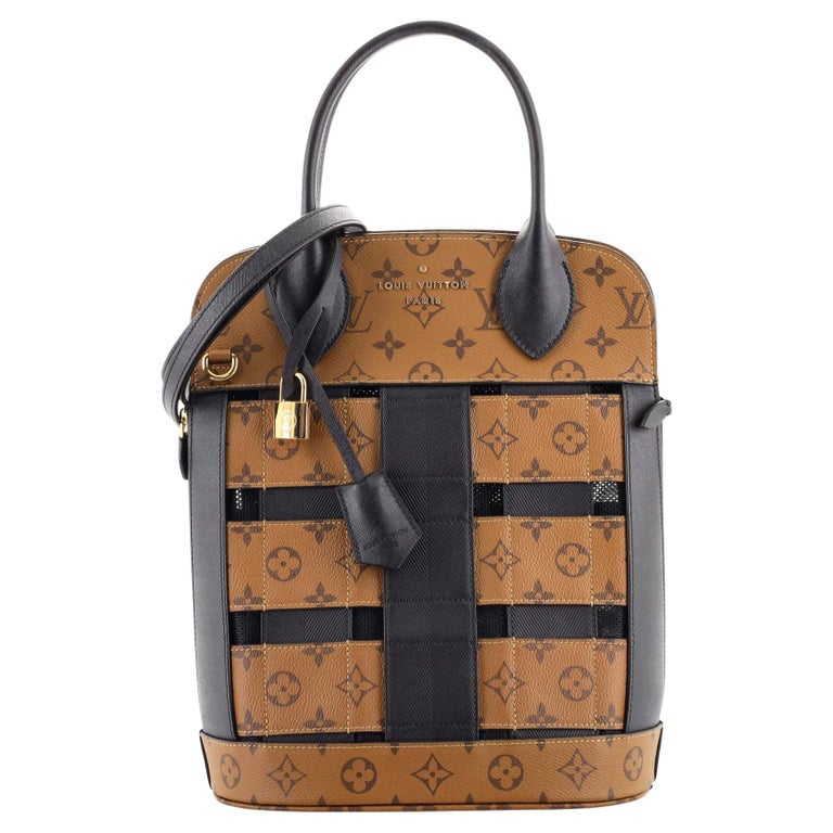 Louis Vuitton Tressage Tote Reverse Monogram Canvas MM at 1stDibs
