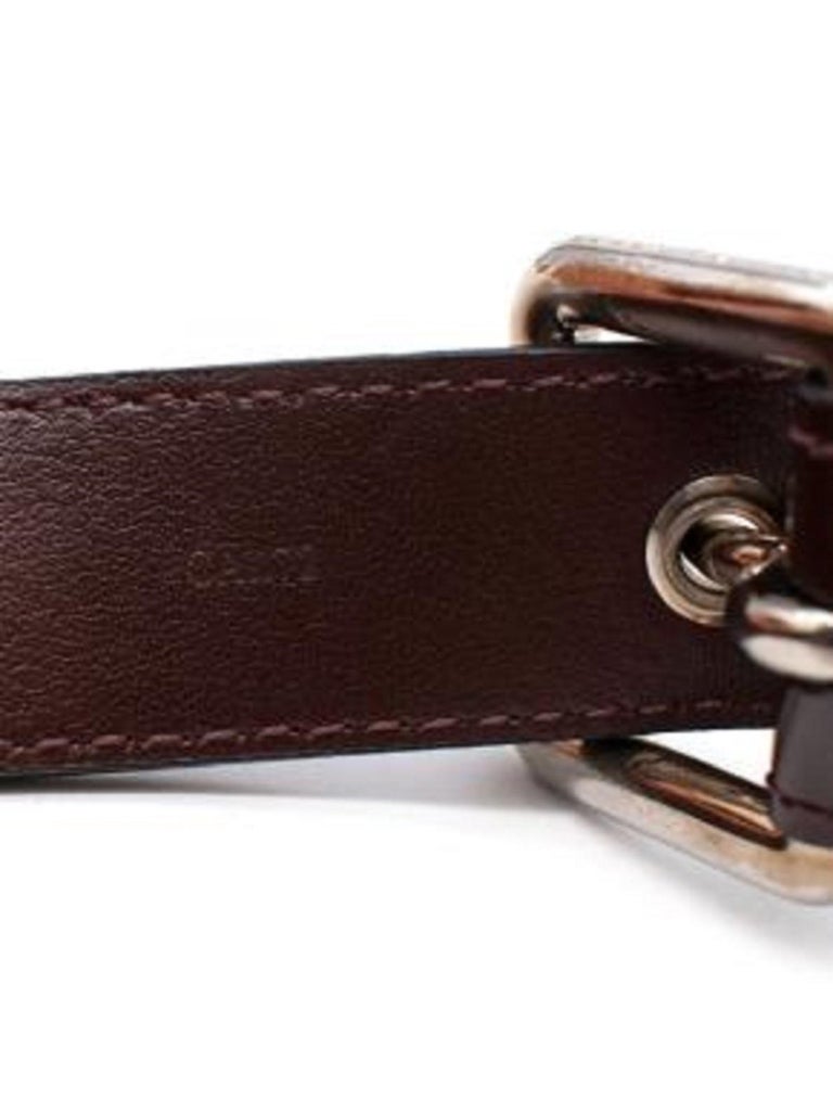 Louis Vuitton Tricolour Textured Leather Belt 85 For Sale at 1stDibs