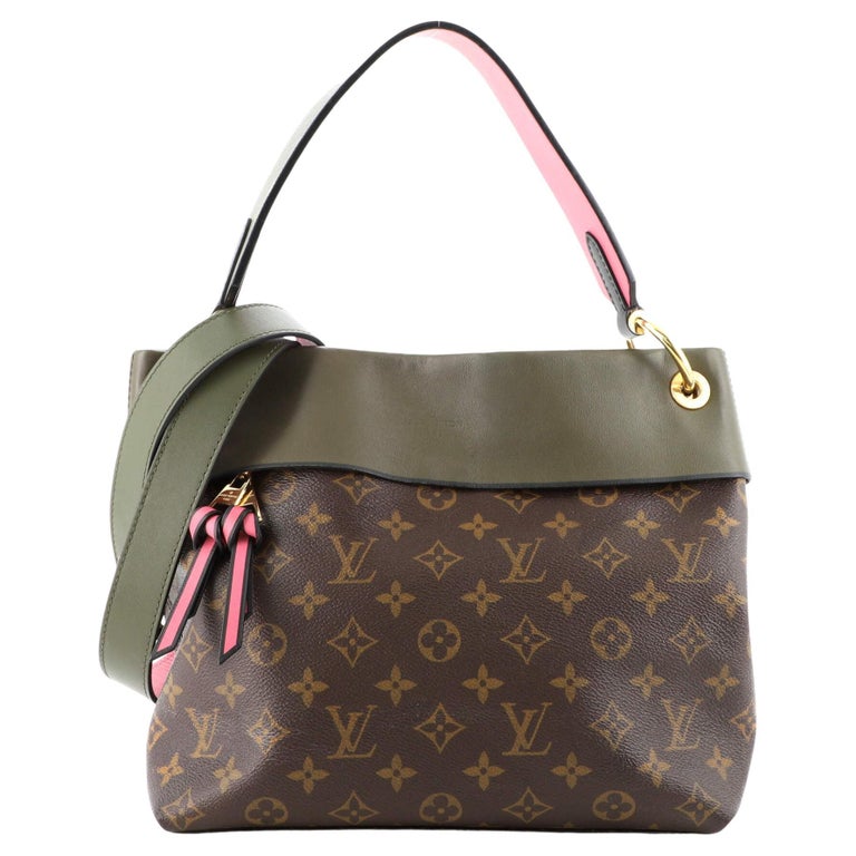 Louis Vuitton Tuileries Besace Bag Monogram Canvas with Leather at 1stDibs