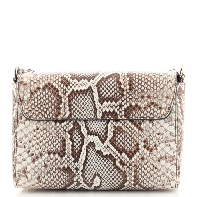 Louis Vuitton Twist Handbag Python MM For Sale at 1stDibs
