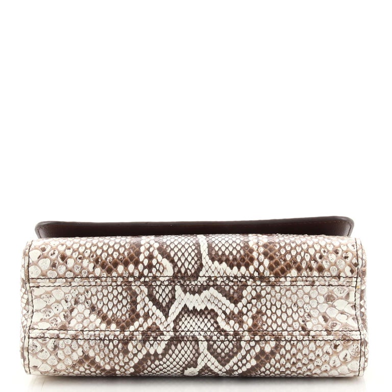 Louis Vuitton Twist Handbag Python MM For Sale at 1stDibs