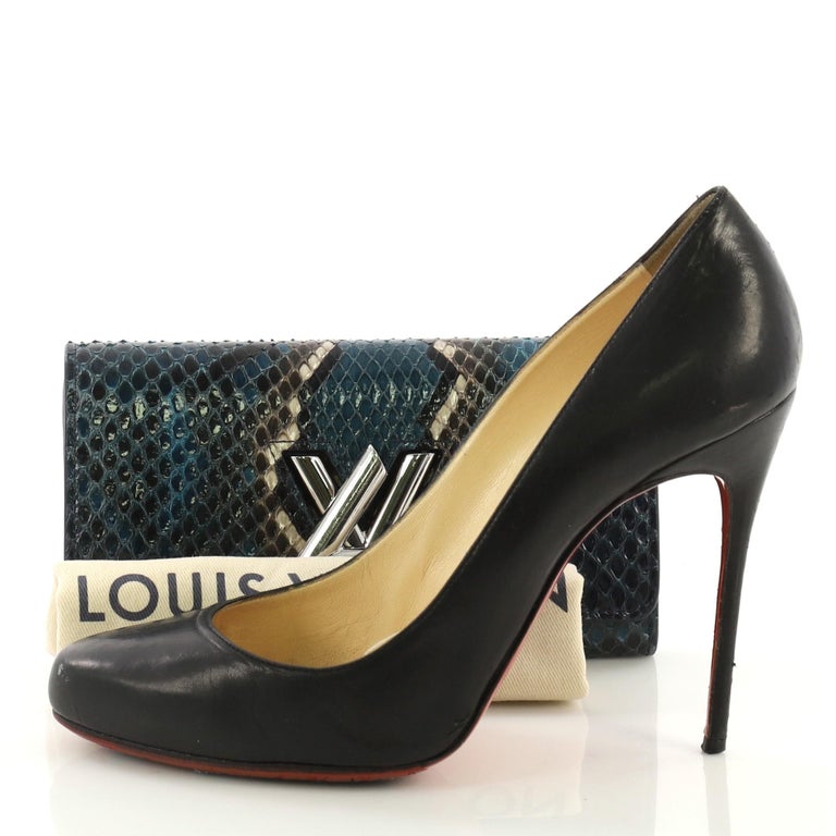 Louis Vuitton Twist Wallet Python at 1stDibs