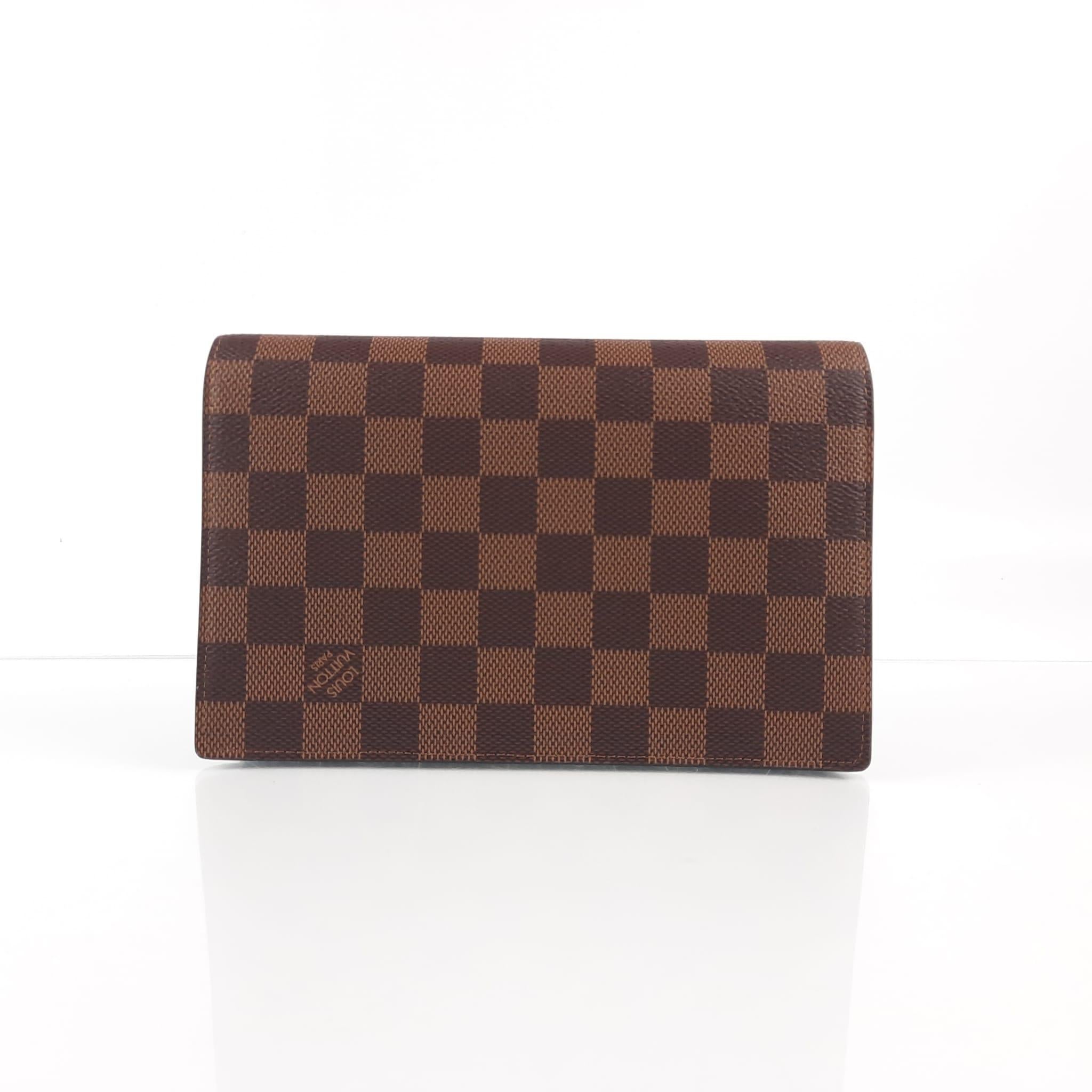Louis Vuitton Vavin Chain Wallet Colors Black Materials Ebony Damier ...