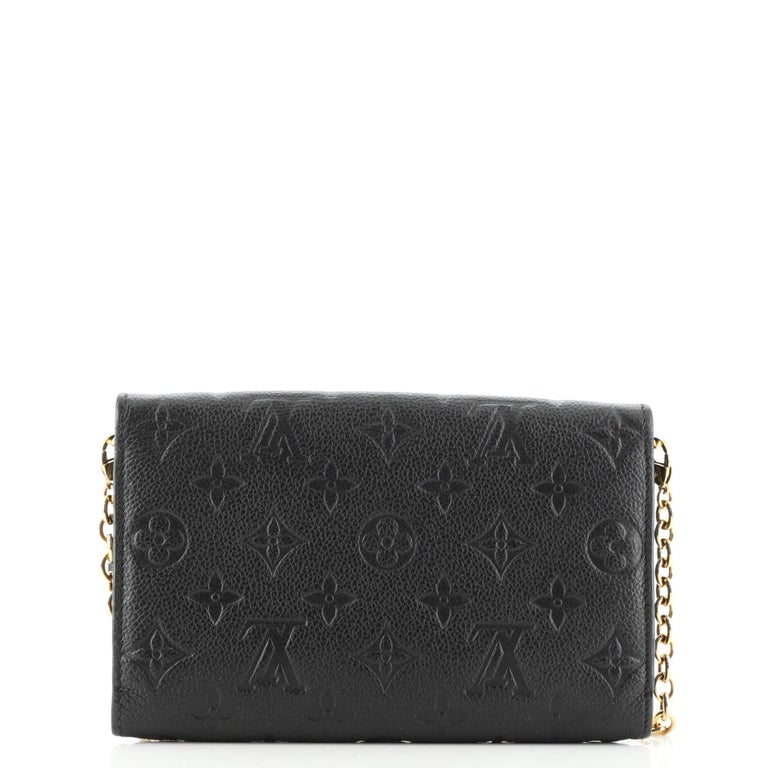 Louis Vuitton Vavin Chain Wallet Monogram Empreinte Leather at 1stDibs