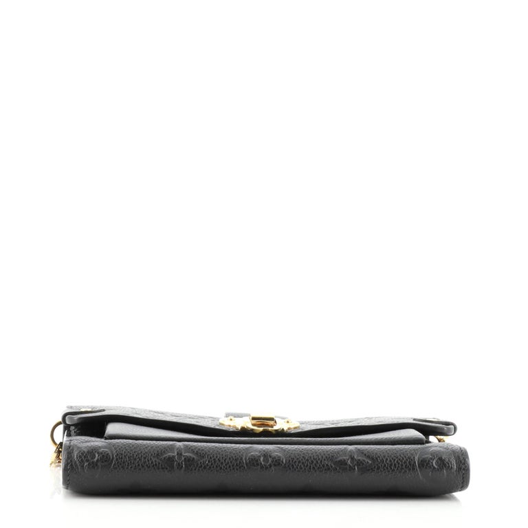 Louis Vuitton Vavin Chain Wallet Monogram Empreinte Leather at 1stDibs