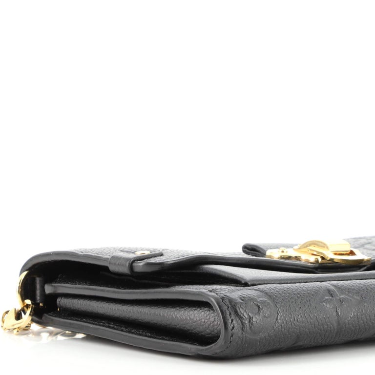 Louis Vuitton Vavin Chain Wallet Monogram Empreinte Leather at 1stDibs