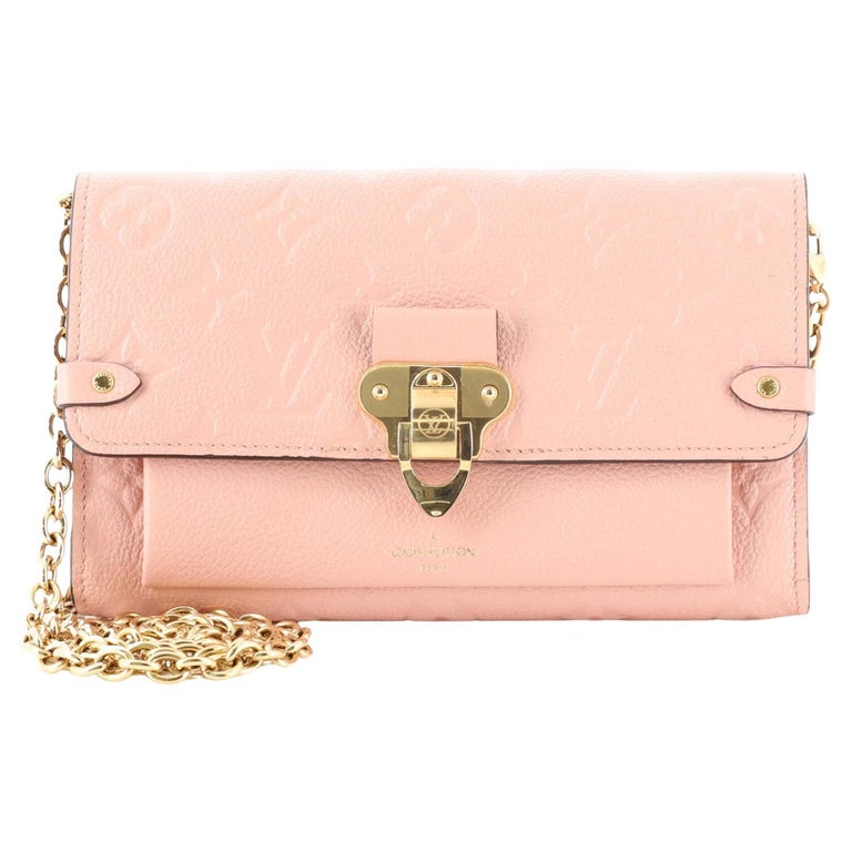 Louis Vuitton Vavin Chain Wallet Monogram Empreinte Leather For Sale at ...
