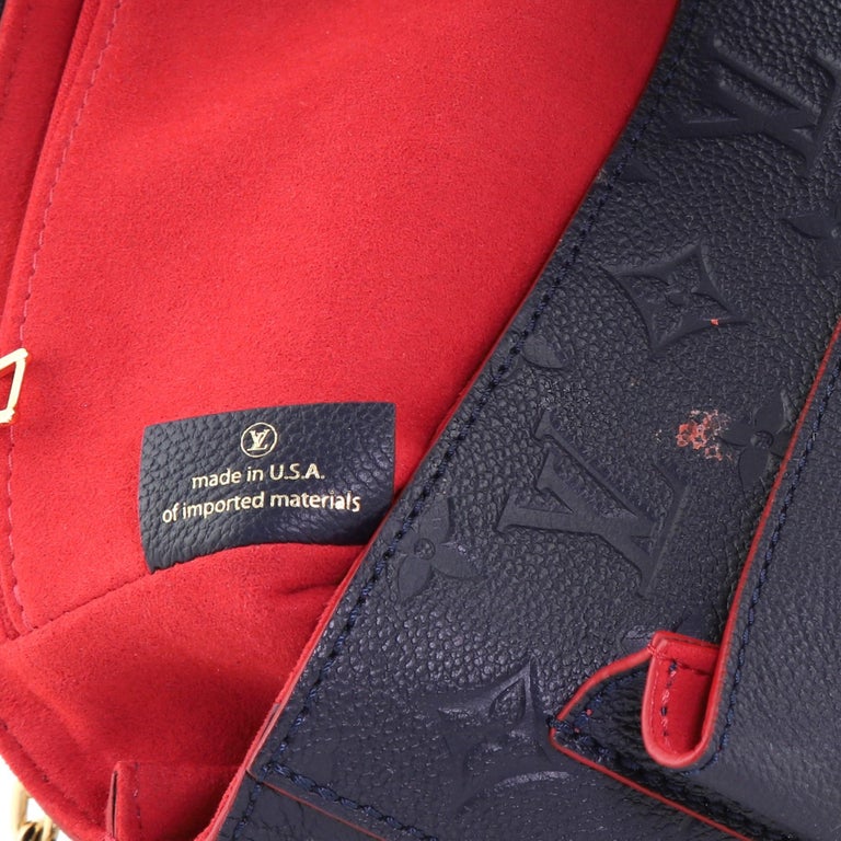 Louis Vuitton Vavin Handbag Monogram Empreinte Leather PM at 1stDibs
