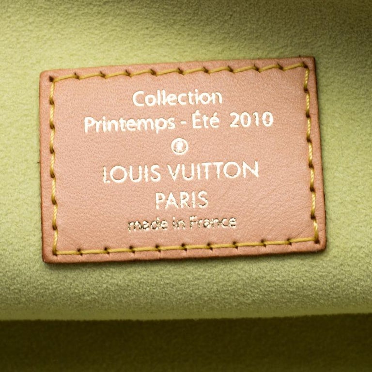 Louis Vuitton Vert Green Monogram Denim Sunburst PM Limited Edition Bag ...