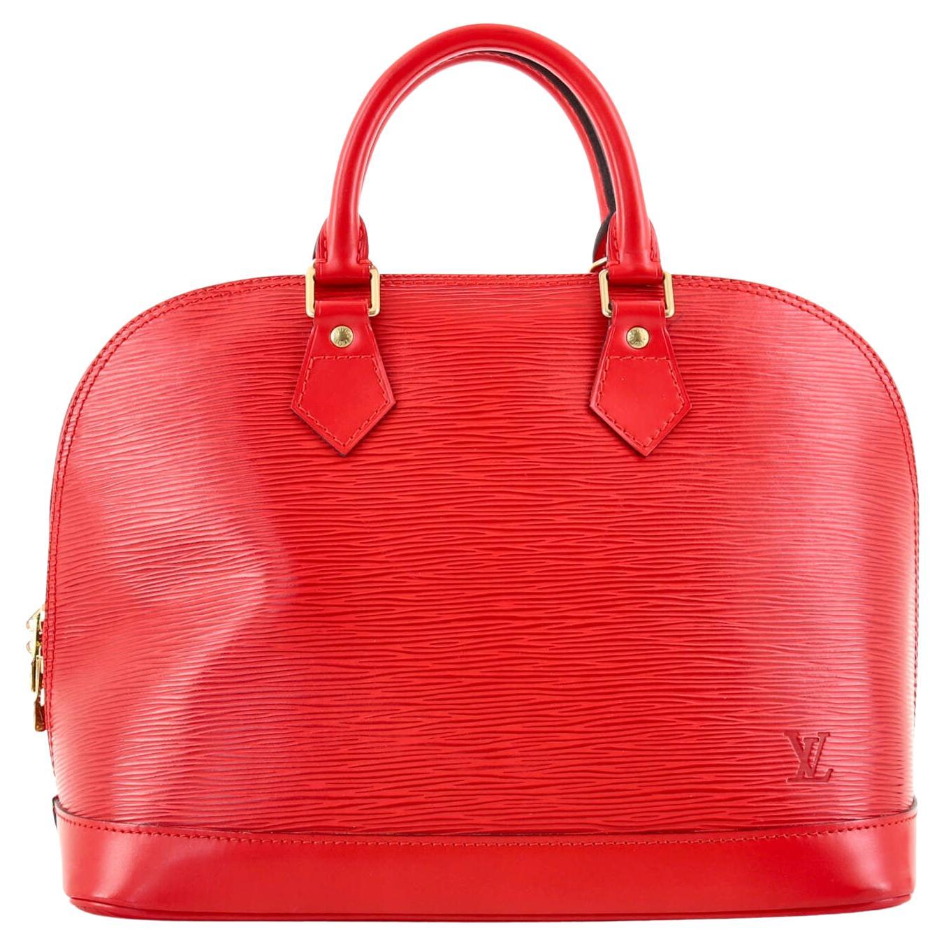 Louis Vuitton Alma Handbag Epi Leather PM at 1stDibs