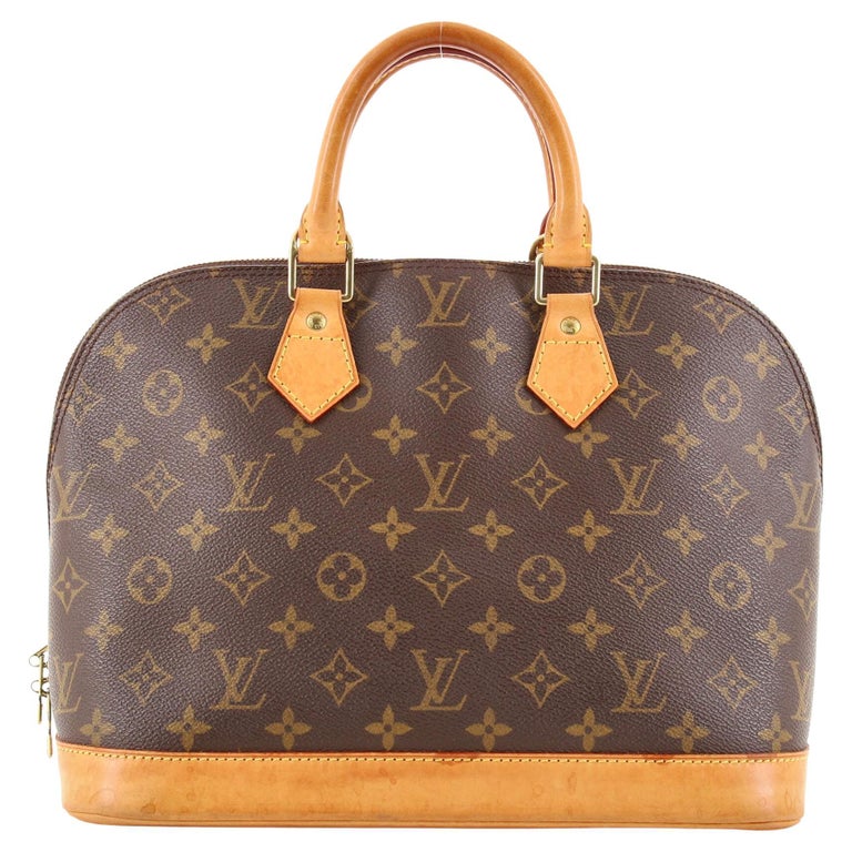Louis Vuitton Vintage Alma Handbag Monogram Canvas PM For Sale at 1stDibs