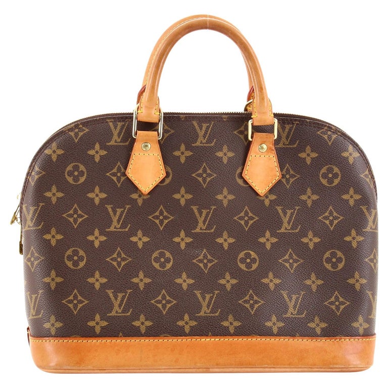 Louis Vuitton Vintage Alma Handbag Monogram Canvas PM For Sale at 1stDibs