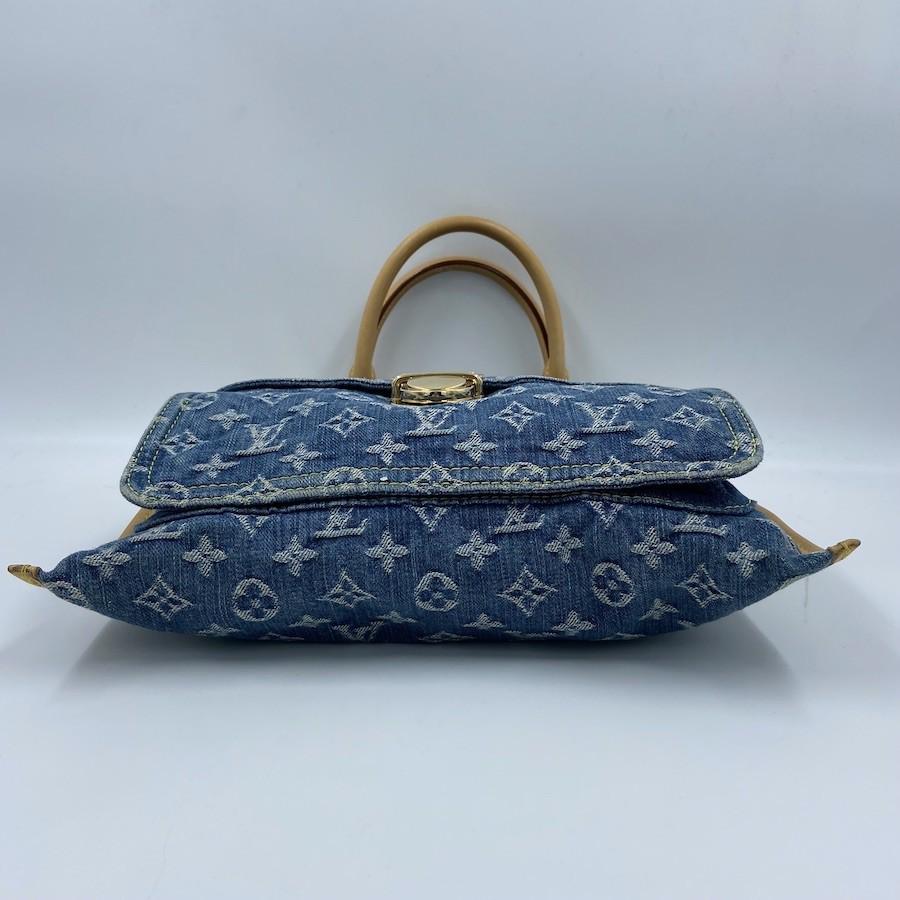 LOUIS VUITTON Vintage Blue Denim Bag at 1stDibs