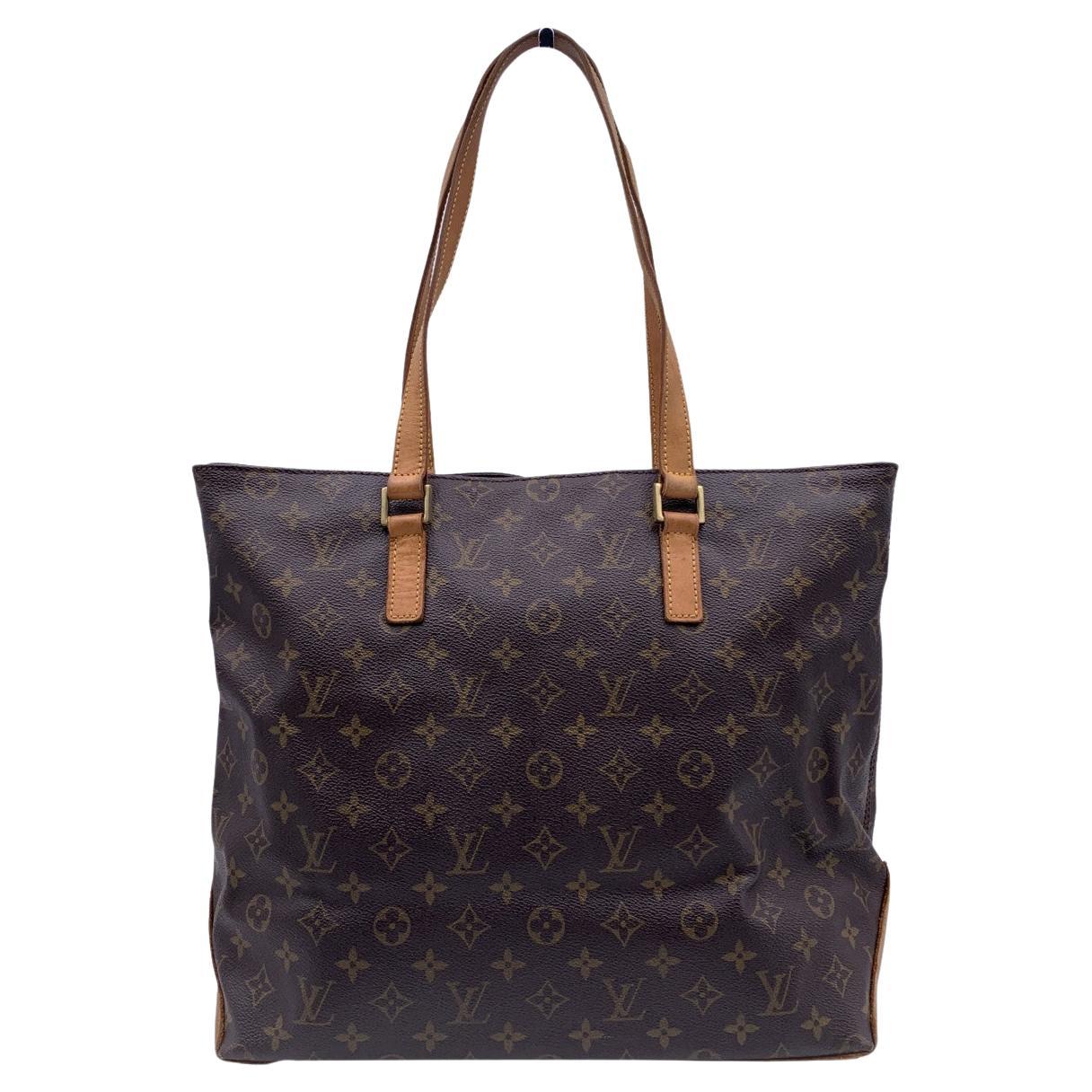 Authentic LOUIS VUITTON Monogram Canvas BUCKET Tote SHOULDER BAG at 1stDibs