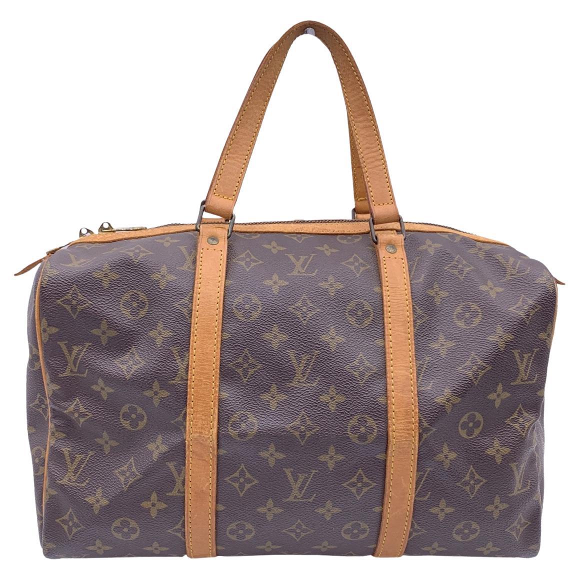 Louis Vuitton Vintage Tan Epi Leather Sac Triangle Tricot Bag For Sale ...