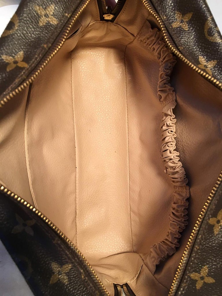 Louis Vuitton Vintage Customized Daisies Trousse Cosmetic Travel Pouch ...