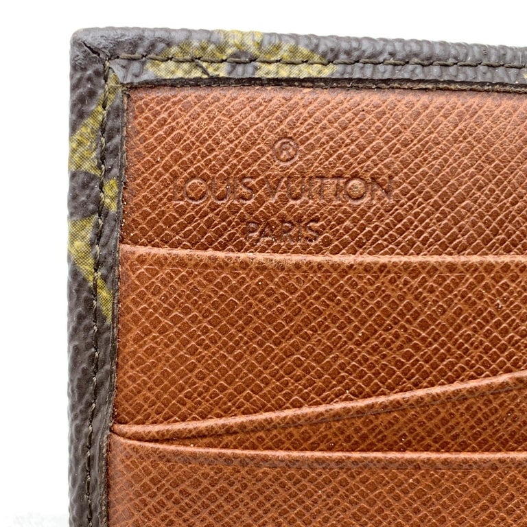 Louis Vuitton Vintage Monogram Canvas Pocket Double Flap Wallet For ...