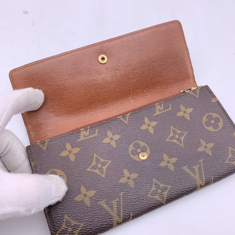 Louis Vuitton Vintage Monogram Long Sarah Clutch Continental Wallet For ...