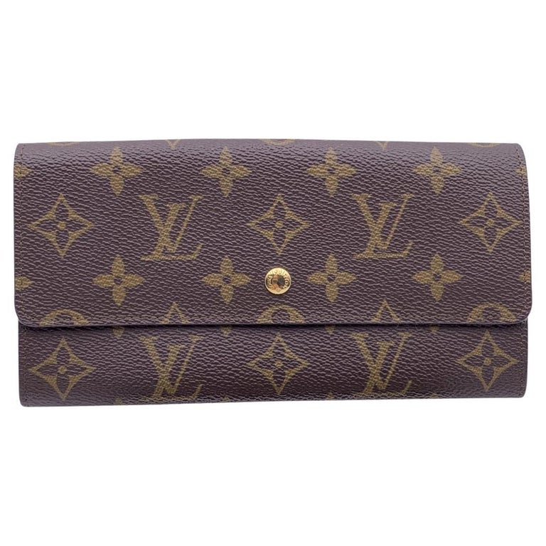 Louis Vuitton Vintage Monogram Long Sarah Clutch Continental Wallet For ...