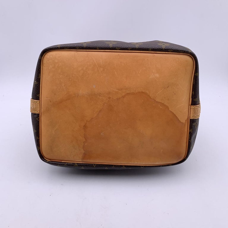 Louis Vuitton Vintage Monogram Petit Noe Bucket Drawstring Bag For Sale ...