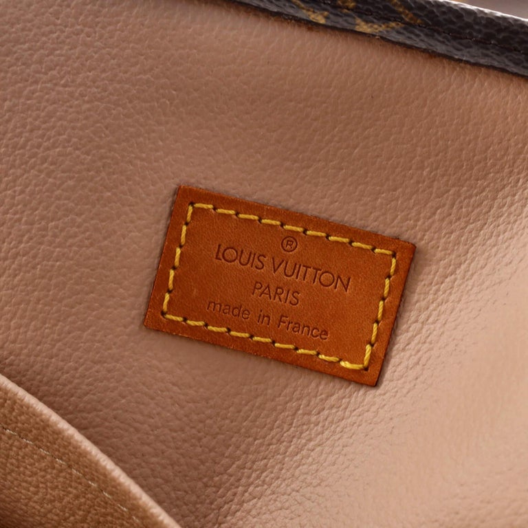 Louis Vuitton Vintage Sac Plat Bag Monogram Canvas For Sale at 1stDibs