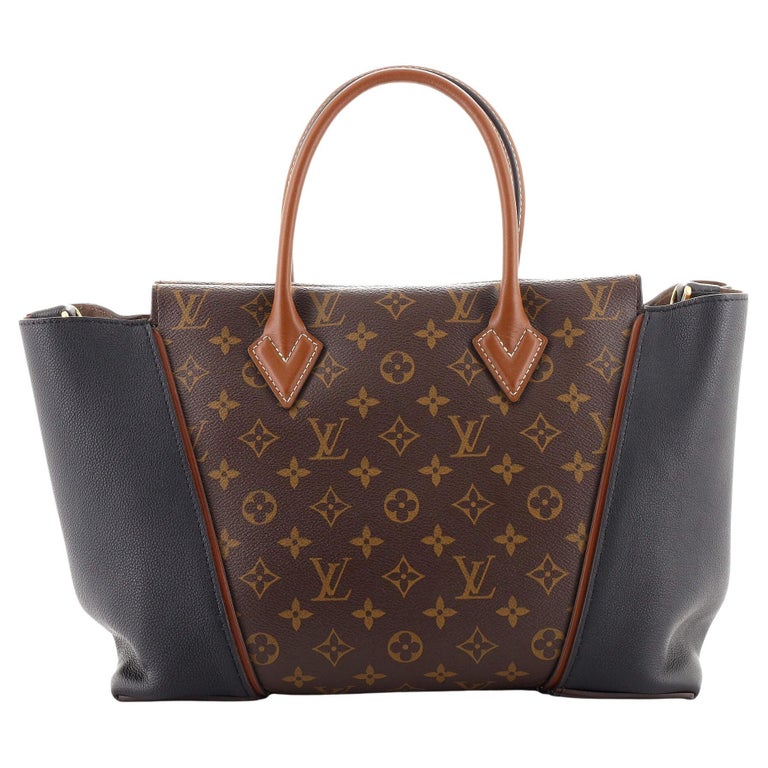 Louis Vuitton W Tote Monogram Canvas and Leather PM For Sale at 1stDibs